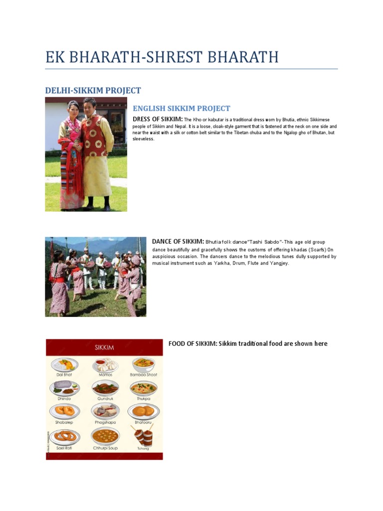 English Sikkim Project | PDF