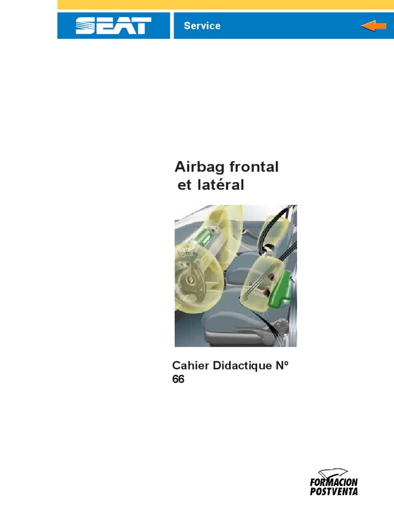SSP 66 Airbag Frontal Et Latéral | PDF | Airbag | Capteur