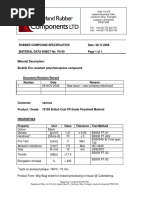 Technical Data: PR-1782 Class B Low Density Sealant | PDF | Legal ...