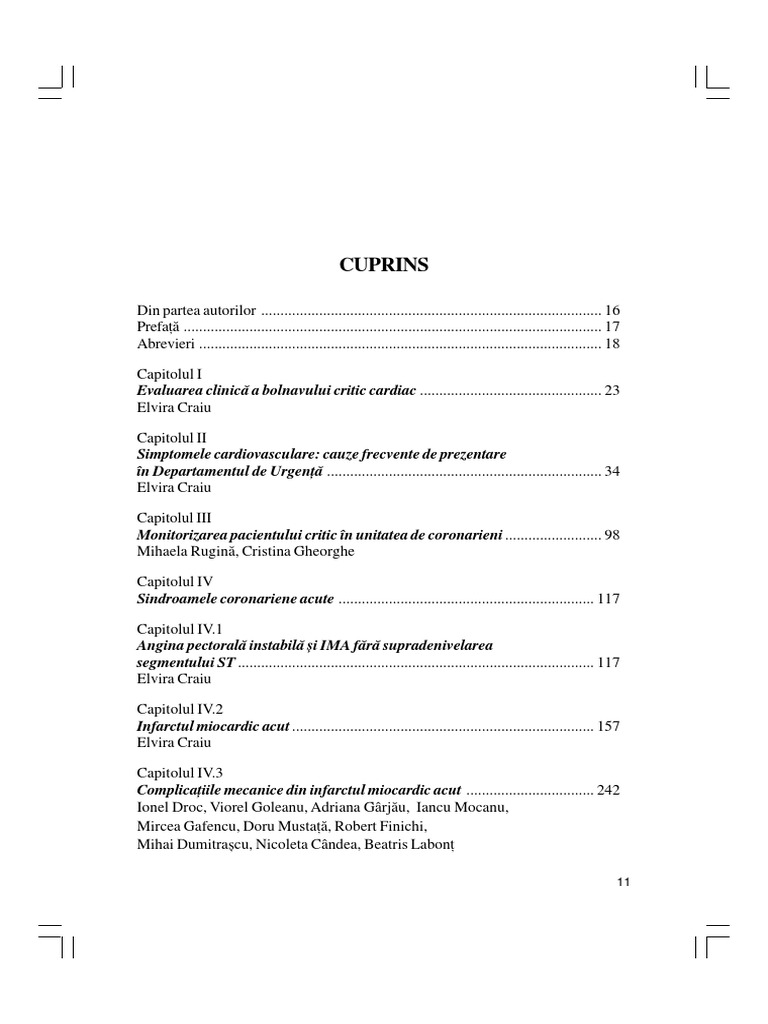 Cuprins Carte 2 | PDF