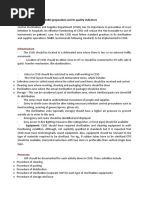 CSSD Daily Round Check List | PDF