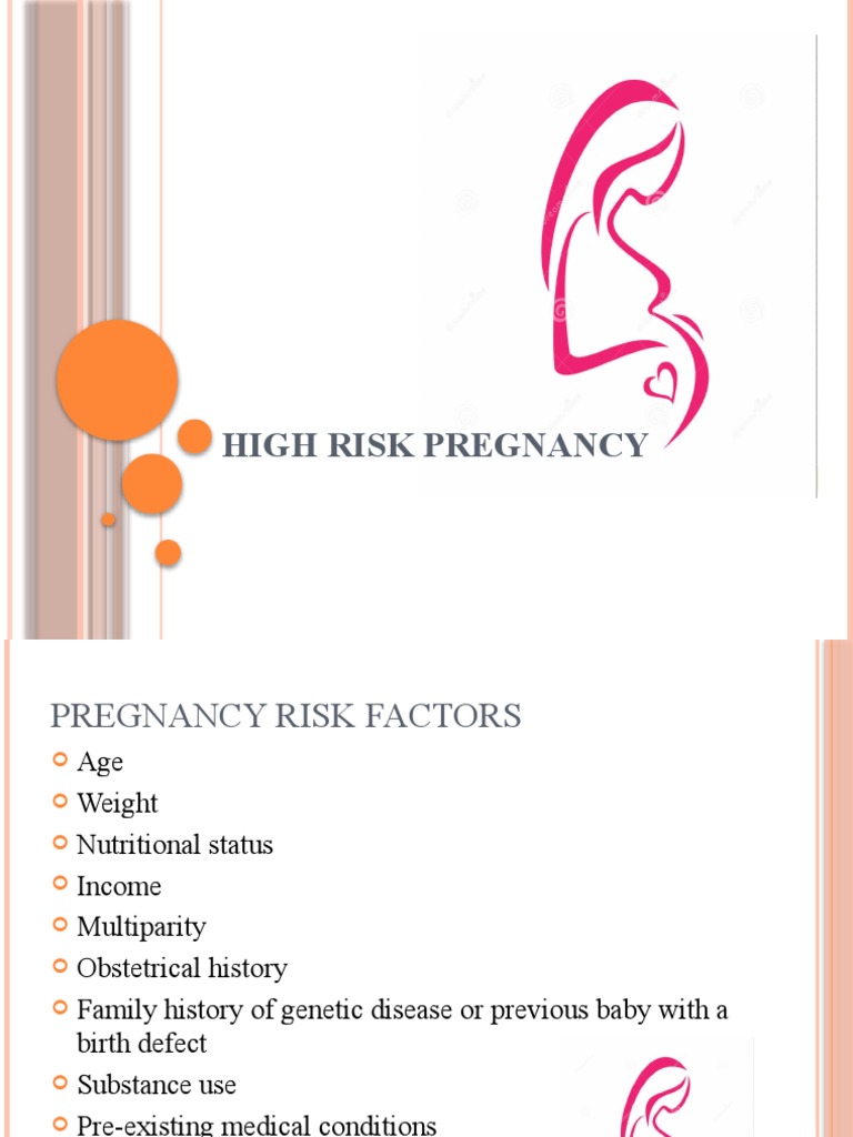 High Risk Pregnancy | PDF | Miscarriage | Pregnancy