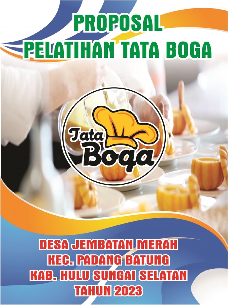 Proposal Tata Boga | PDF