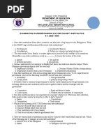 2nd Quarterly Assessment in UCSP | PDF