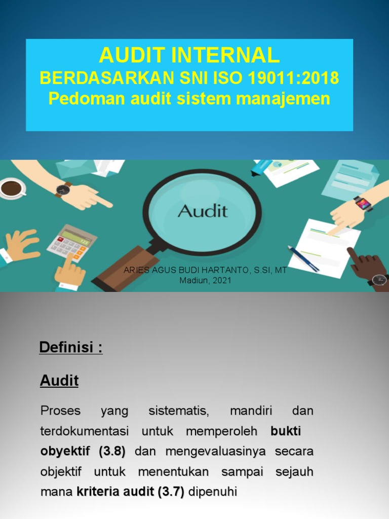 SNI 19011 Internal Audit Rev Agst 21 | PDF