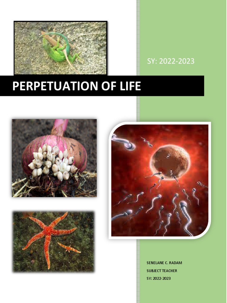 La5 Perpetuation of Life | PDF | Reproduction | Sexual Reproduction