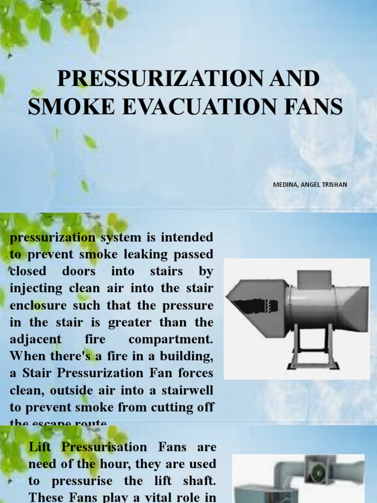 Stair and Lift Pressurization Fans | PDF | Art | Technology & Engineering