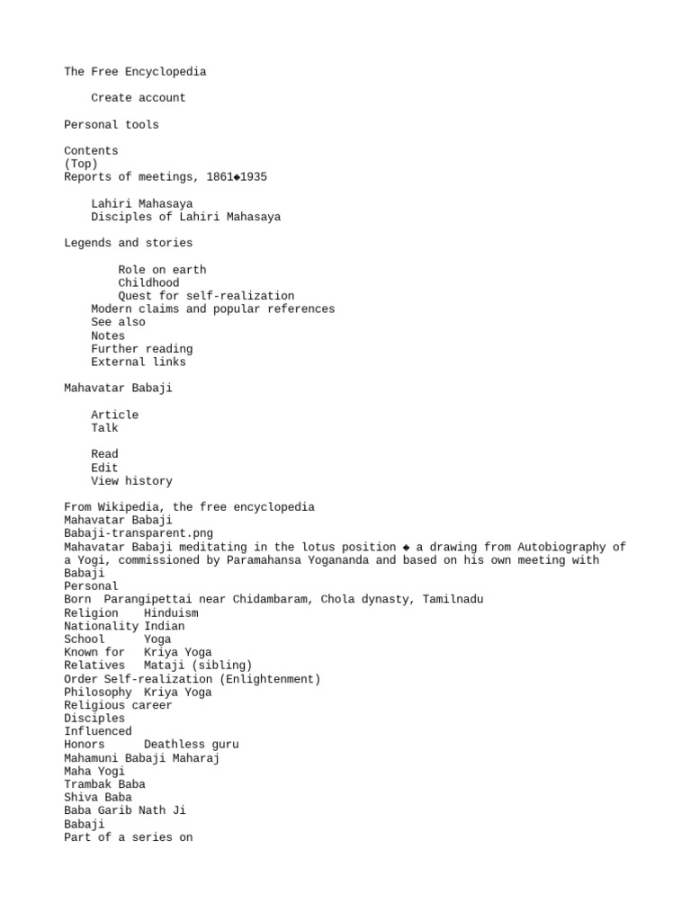 Babaji | PDF | Āstika | Indian Religions