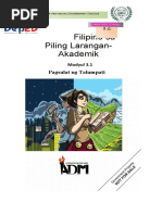 Filipino Sa Piling Larang - Akademik Module 5 | PDF