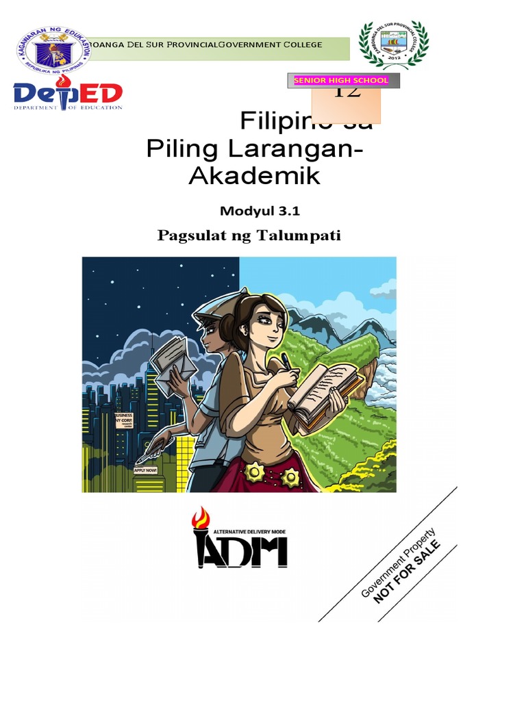 Modyul 3.2FILIPINO SA PILING LARANG 11 15 21 | PDF