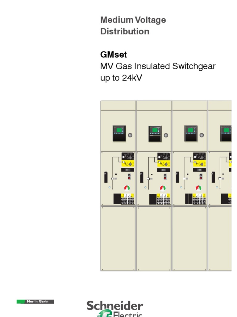 MV Distribution - GMSet (MV GIS) CB | PDF | Electrical Substation ...