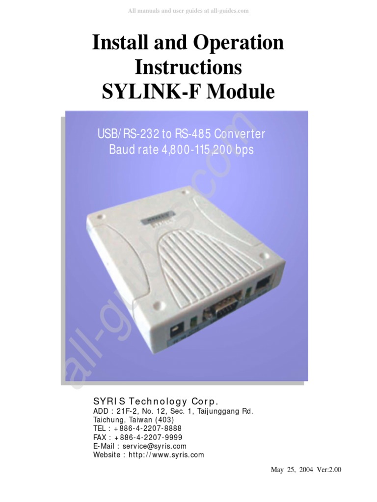 Sylinkf | PDF