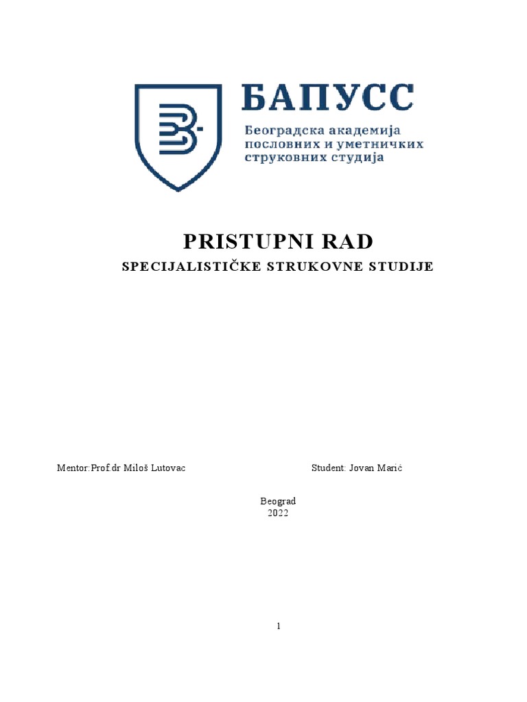 Jovan Maric - Ecomex | PDF