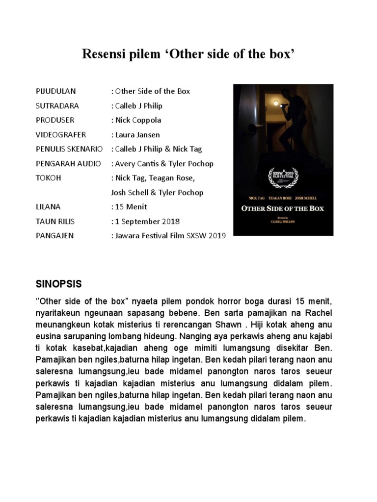 Resensi Pilem | PDF