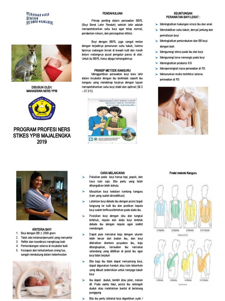 Perawatan Bayi BBLR dengan Metode Kanguru | PDF