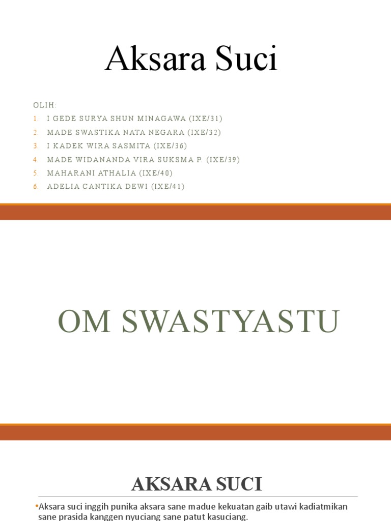 Aksara Suci Pdf