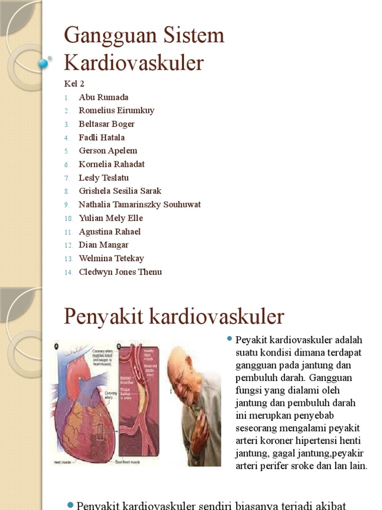 Gangguan Sistem Kardiovaskuler | PDF