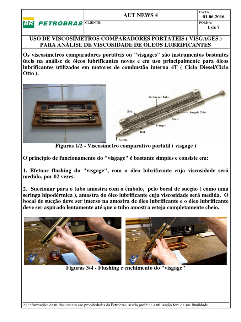 Aut News 004 - Uso de Viscosímetro Portátil (Visgage) para Monitoração ...