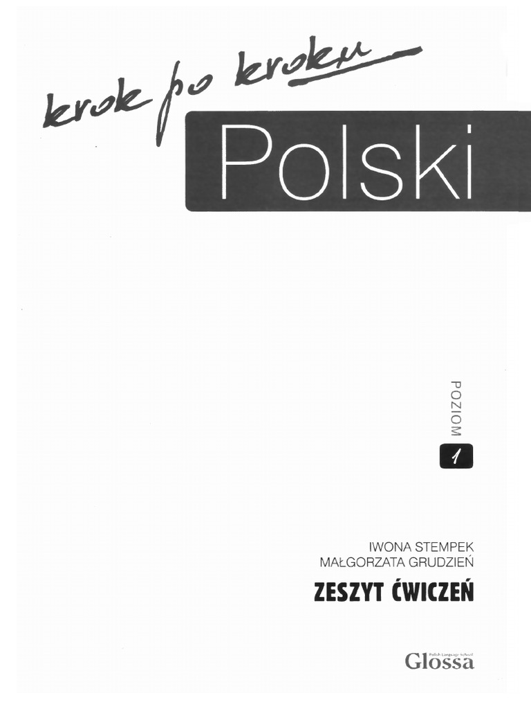 Krok Po Kroku 1 Tetrad | PDF