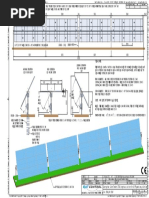 Fixed Solar Mounting Structure Drawing | PDF | Equipment