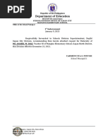 BFP Request Letter | PDF