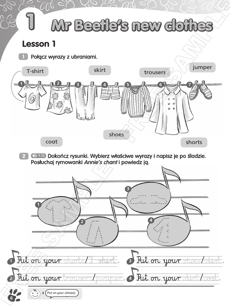 Bugs Team 2 Workbook Unit 1 | PDF