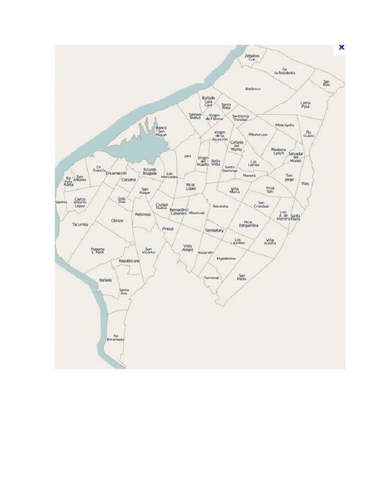 Barrios de Asuncion | PDF