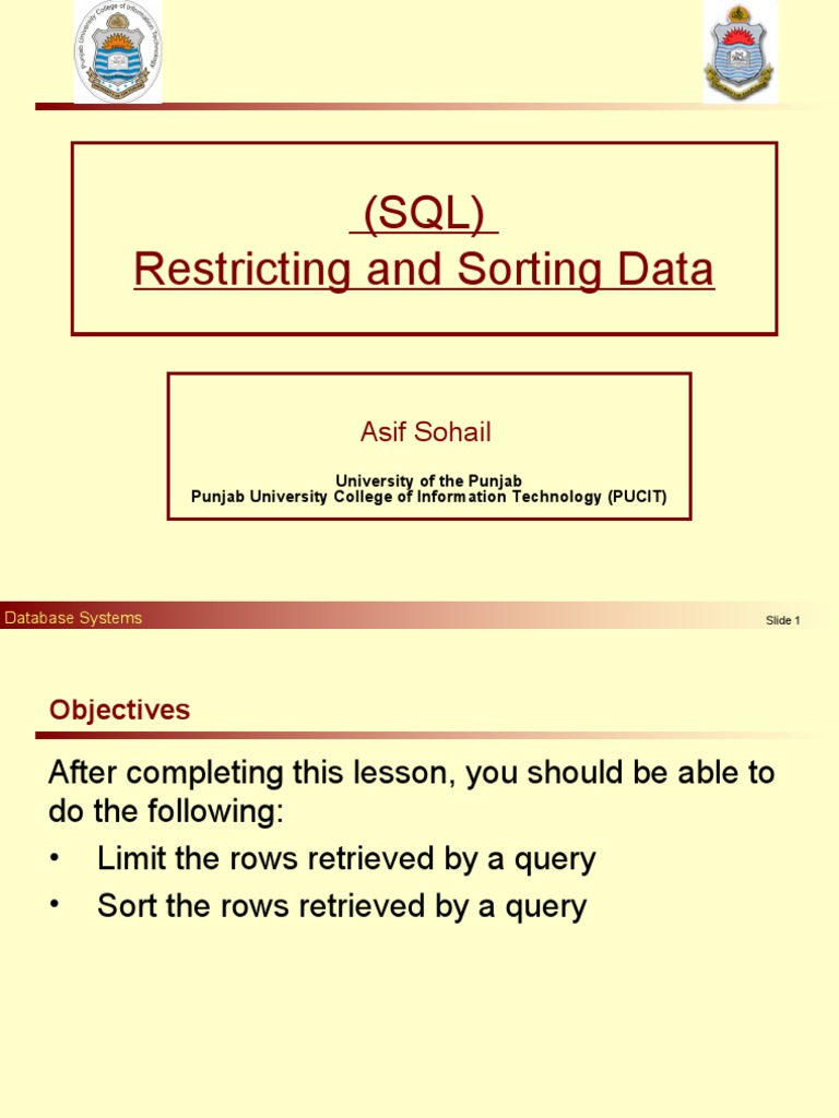 SQL-2 Select | PDF | Computer Data | Information Technology Management