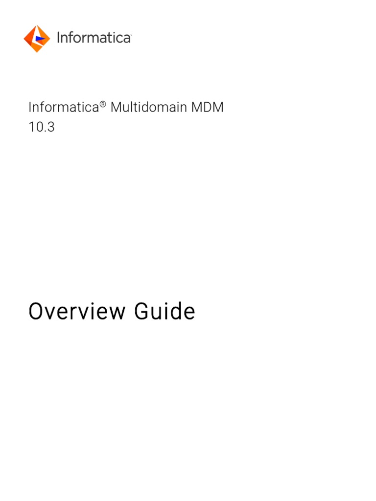 MDM 103 OverviewGuide En | PDF | Databases | Command Line Interface