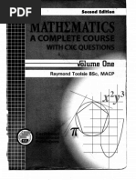 Mathematics ... A Complete Course Vol One | PDF