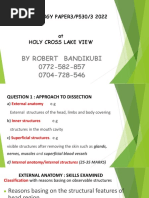 Uneb Uace Biology P2 Guide 2023 | PDF | Photosynthesis | Breathing