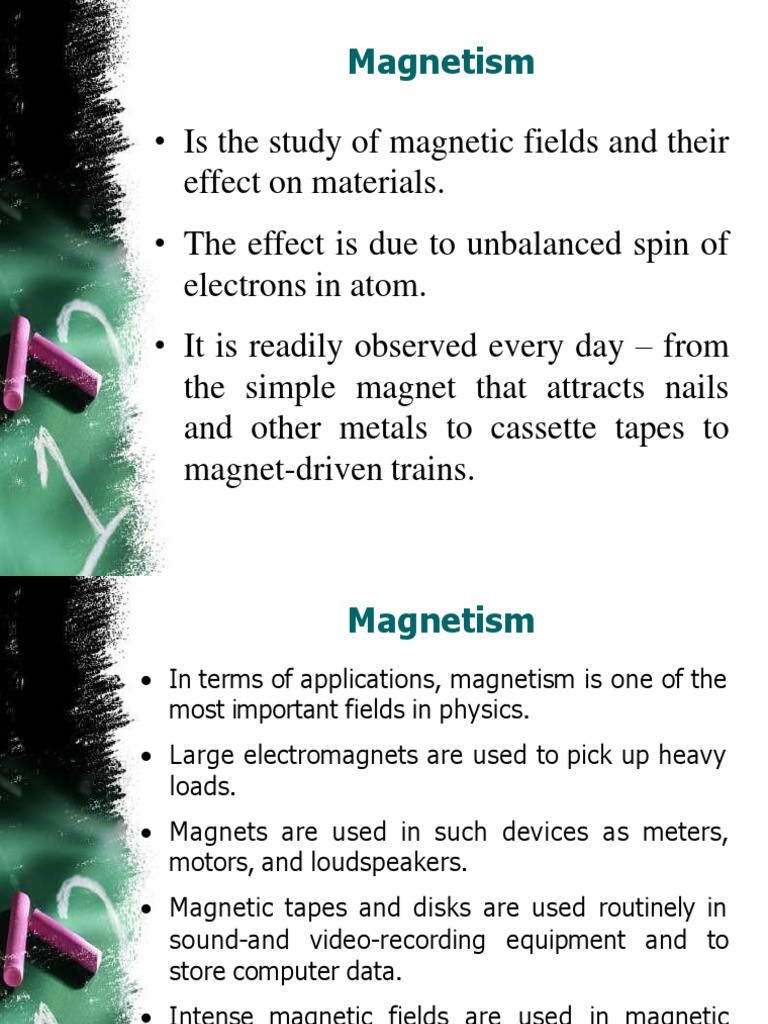 Magnetism G10 Science | PDF | Magnet | Magnetism