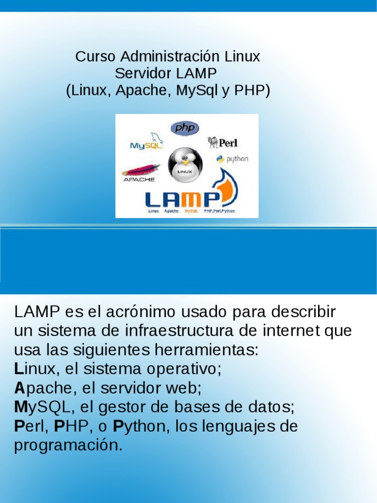 Server linux3nWEB | PDF | Servidor HTTP Apache | Mi sql