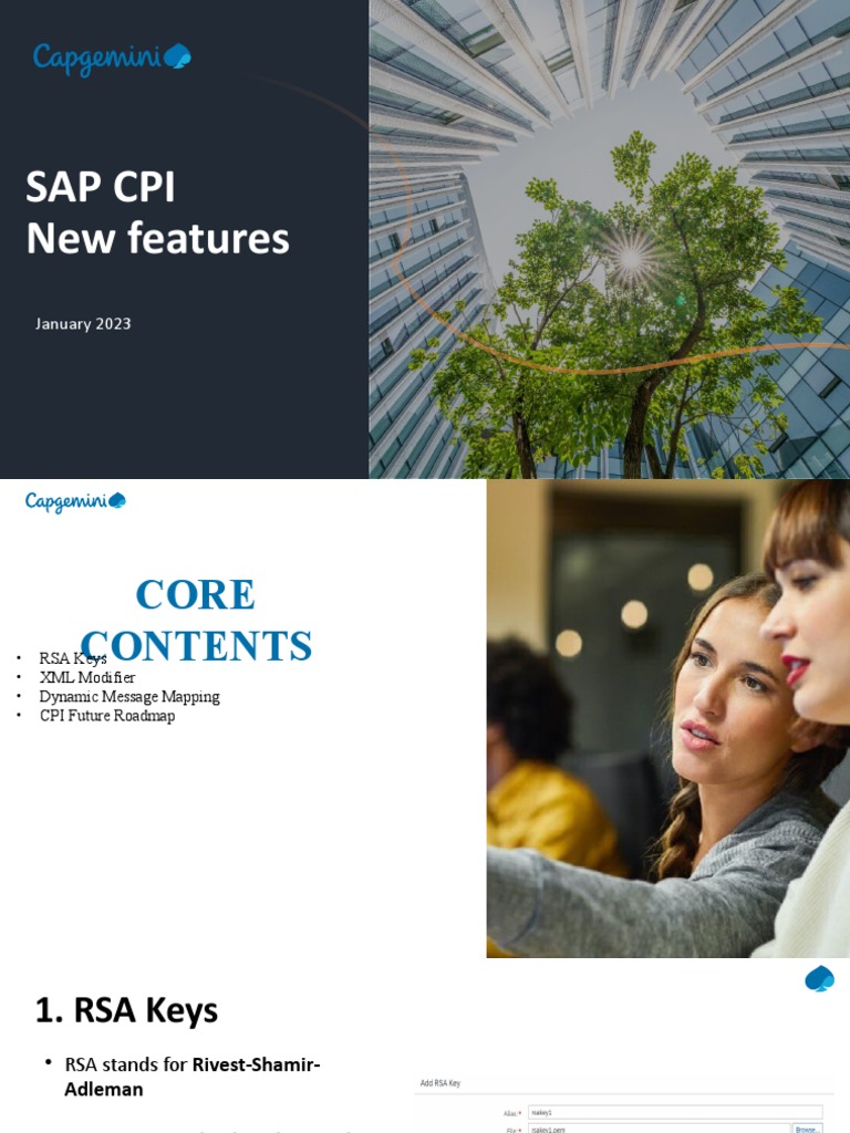Sap Cpi Roadmap 2023 | PDF | Encryption | Xml