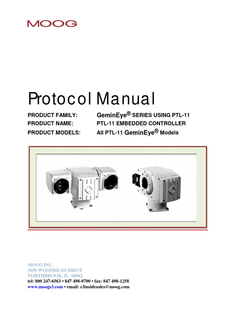 MN00172 Protocol Manual GeminEye PTL-11 | PDF | Transmission Control Protocol | Angle