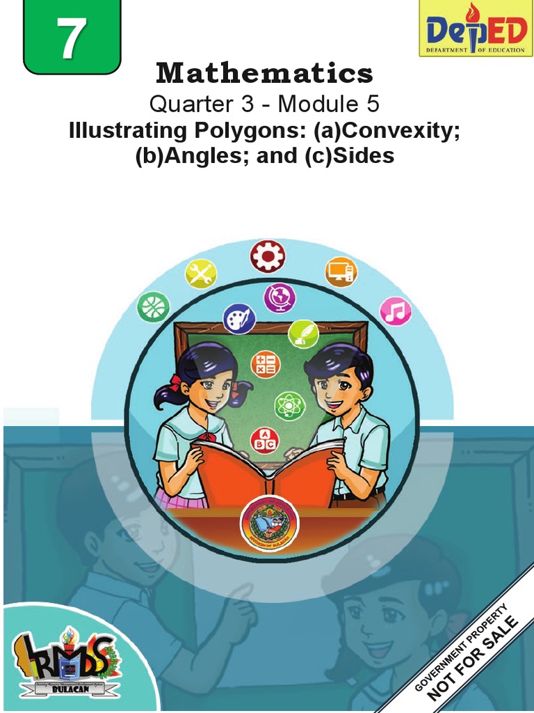 Math-7 Q3 Module-5 Illustrating-Polygons NHVHS | Download Free PDF | Polygon | Triangle