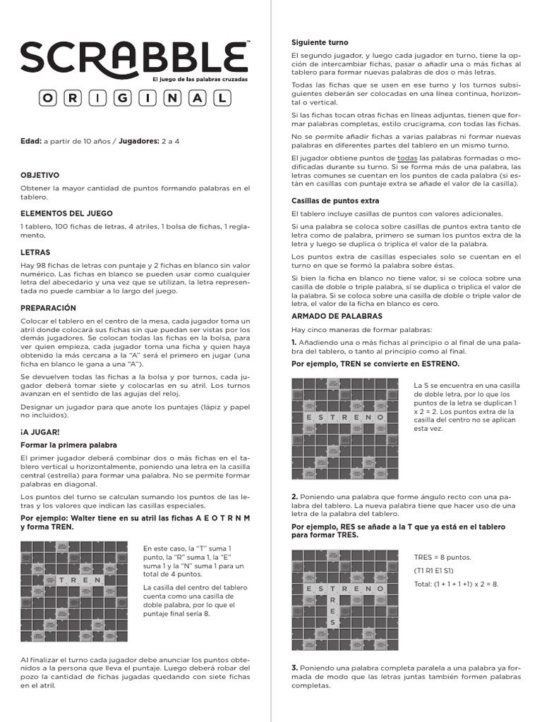 Scrabble-Reglas 221222 092936 | PDF