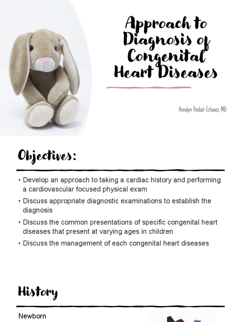 Approach To Diagnosis of Congenital Heart Diseases | PDF | Congenital ...