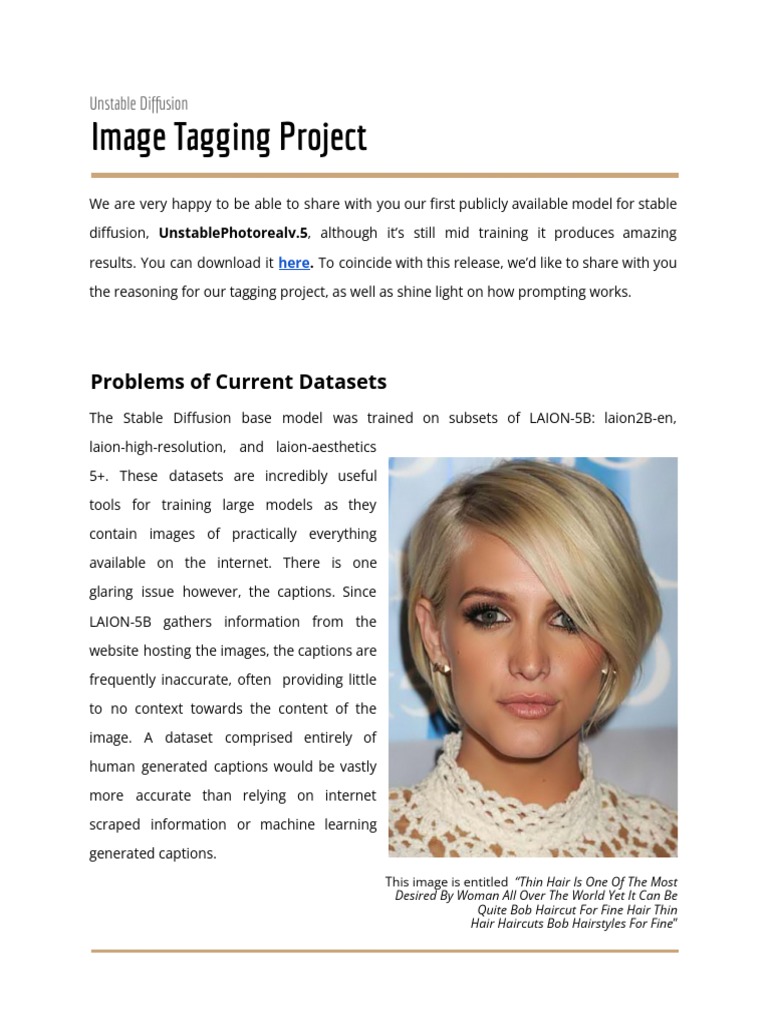 Unstable Diffusion Model Release Guide | PDF | Cognition | Cognitive ...