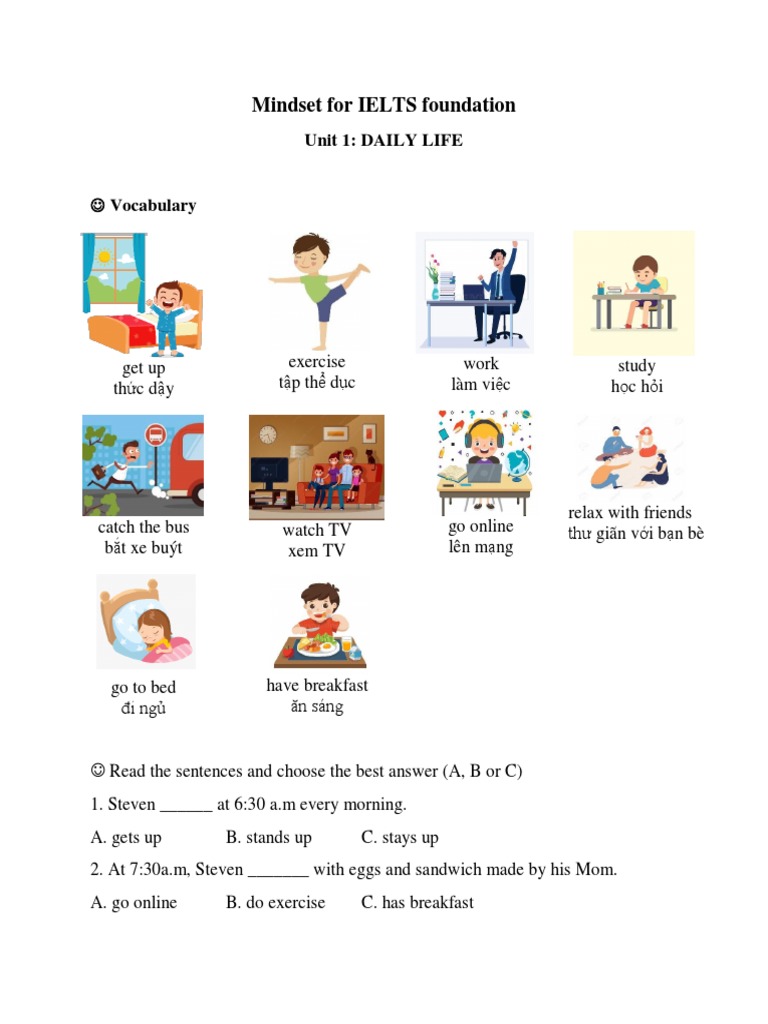 Mindset For IELTS Foundation | PDF