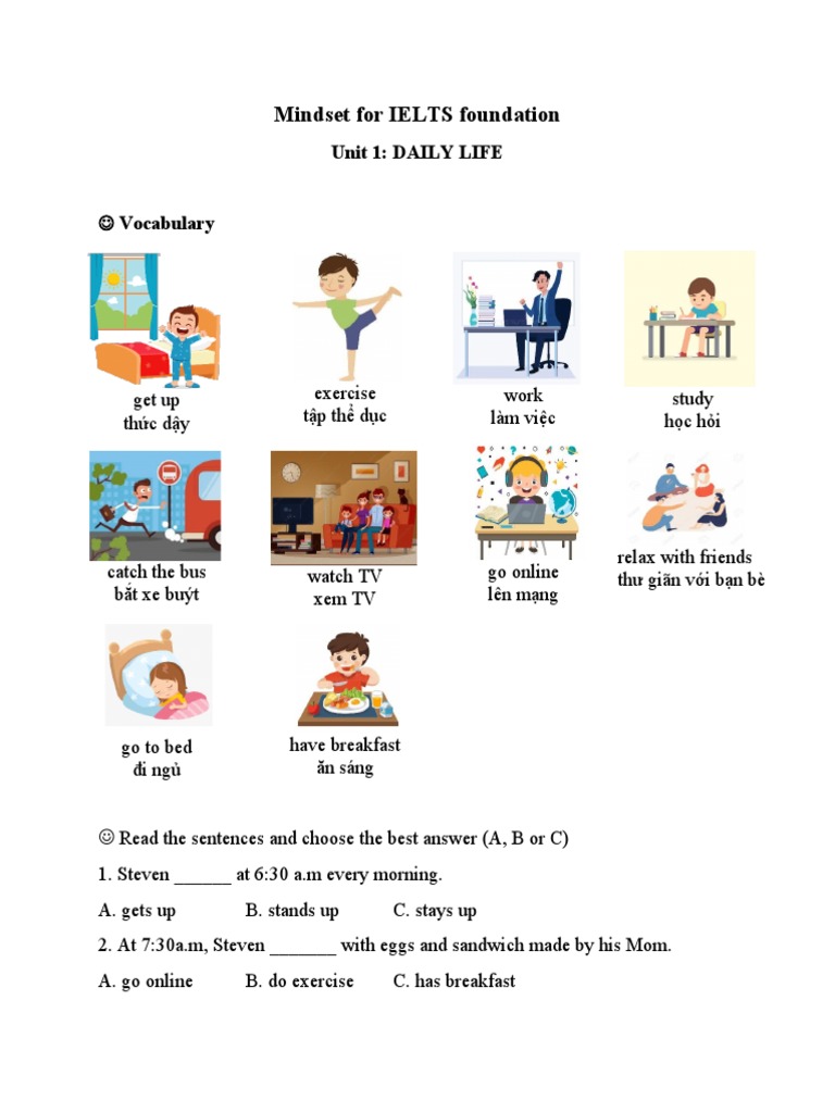Mindset For IELTS Foundation | PDF