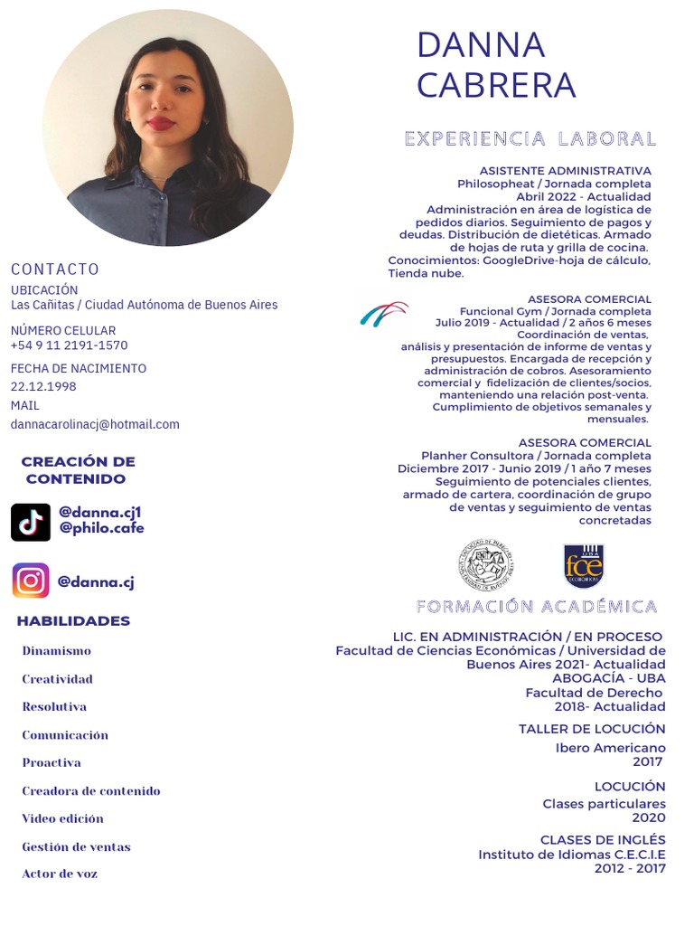 Danna CV Actual PDF | PDF