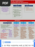 Sa 501 | PDF | Audit