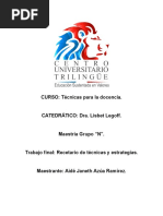 Guía de Estudio - PIENSE II | PDF | Prueba (evaluación) | Lectura (proceso)