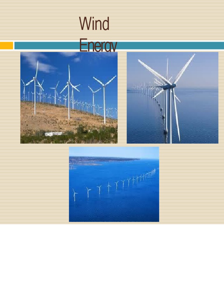 Wind Energy Challenges and Calculations | PDF | Turbine | Wind Turbine