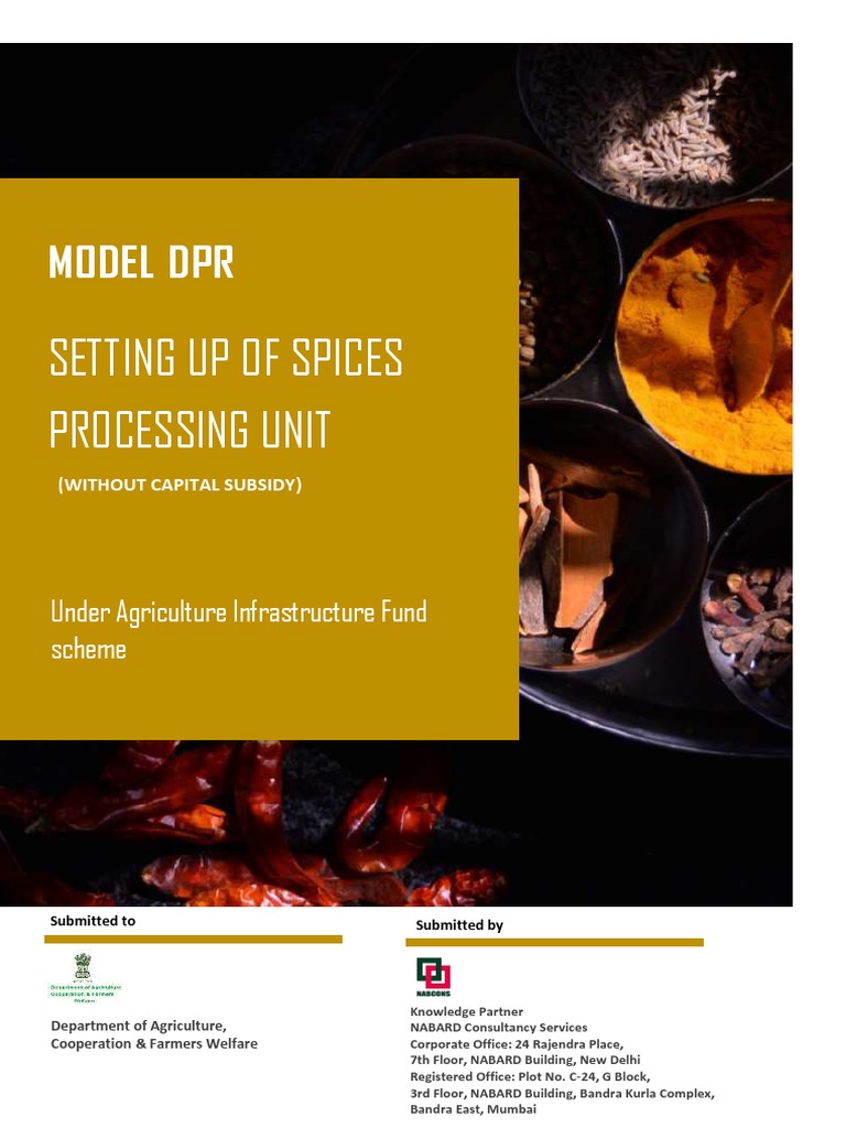 Spices Production | PDF | Depreciation | Debt