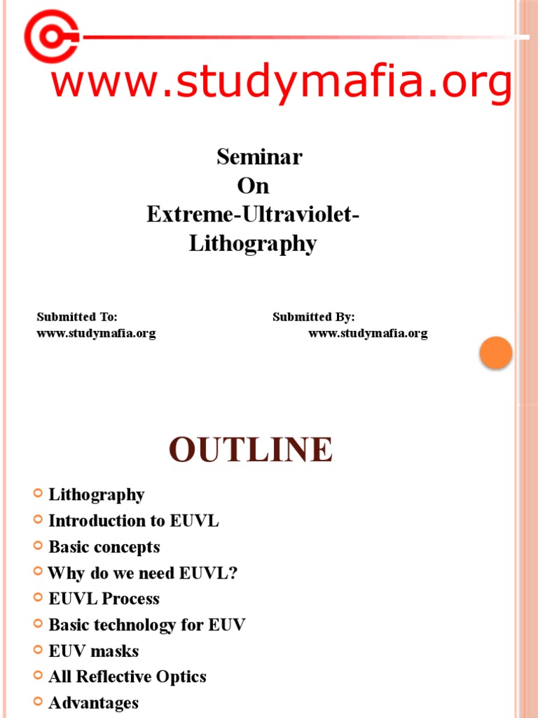Extreme Ultraviolet Lithography | PDF | Photolithography | Physical ...