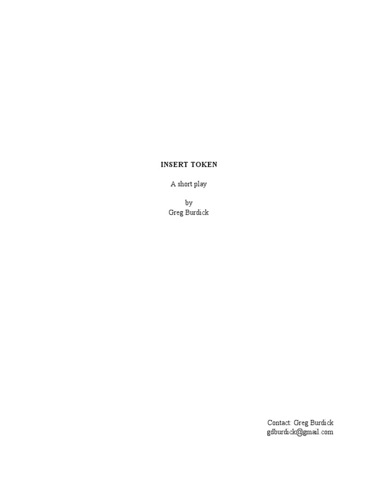 Insert Token - Greg Burdick | PDF | Internet