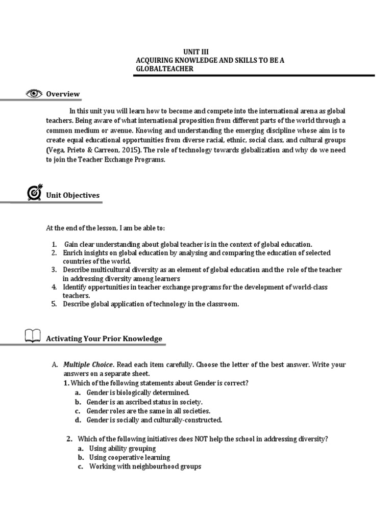 Unit Iii | PDF | Teaching Method | Educational Technology
