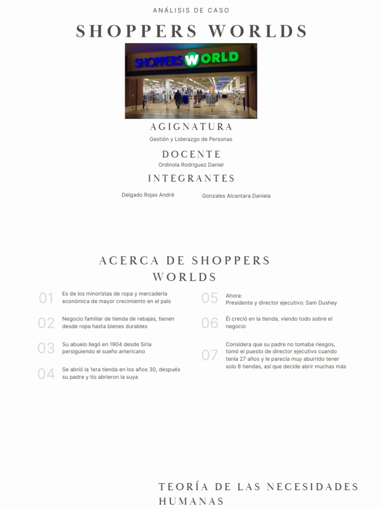 Shoppers World | PDF